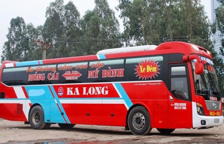 Nhà xe Ka Long Móng Cái - Số điện thoại, bến, giá vé xe