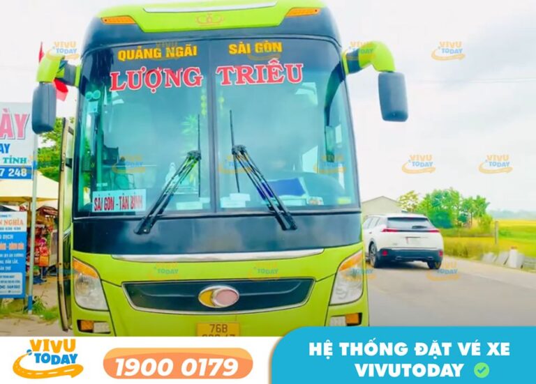 Nhà xe Lượng Triều - Thông tin lịch trình, điện thoại đặt vé