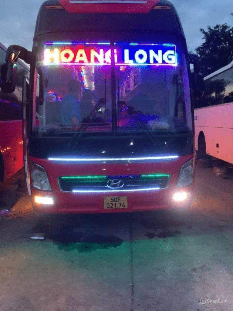 Nhà xe Hoàng Long (Đỏ) - Giá vé, lịch trình, số điện thoại